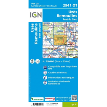Carte IGN TOP 25 ASS - Carte et Guide - Ofumeur